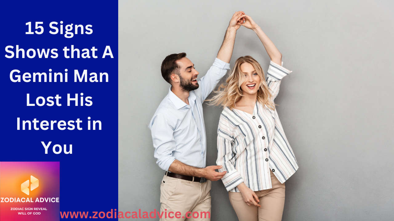 Gemini Man : 15 Signs A Gemini Man May Have lost His Interest ...